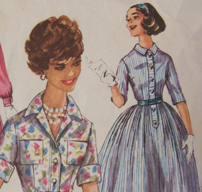 tricks of the trade: convertible collars – pattern scissors cloth