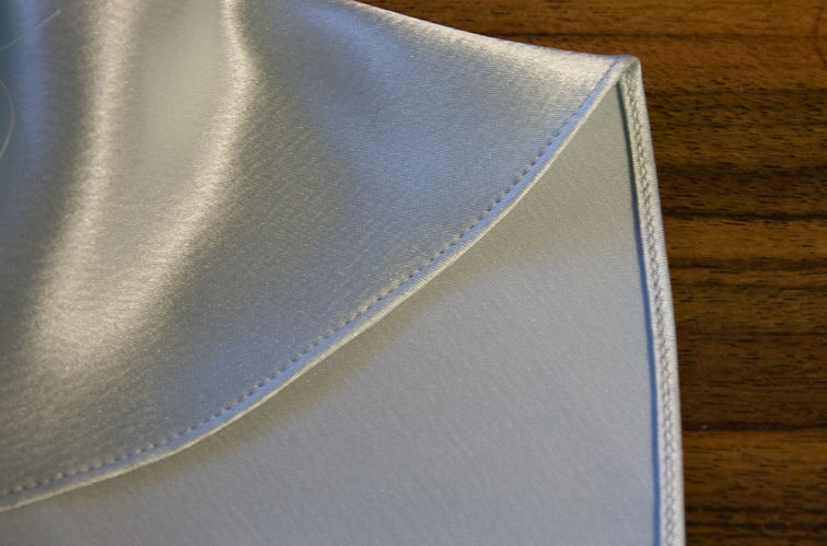 Tricks of the Trade – Sewing an Invisible Hem – pattern scissors cloth
