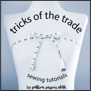 Tricks of the Trade – pattern scissors cloth
