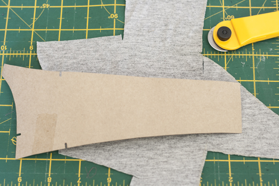 Remnant Bra and Undies – pattern scissors cloth