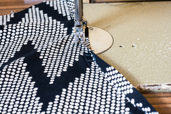 Tricks of the Trade: Invisible Binding – pattern scissors cloth